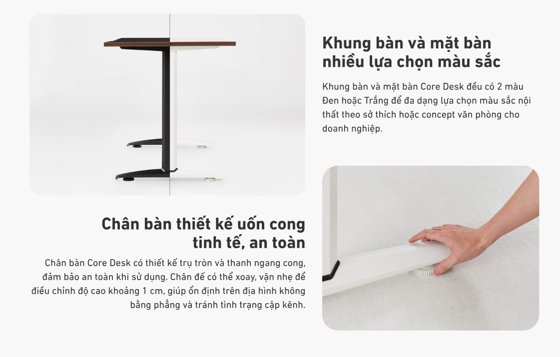 Bàn văn phòng HyperWork Core Desk (Hàng Chính Hãng) | Shopee Việt Nam