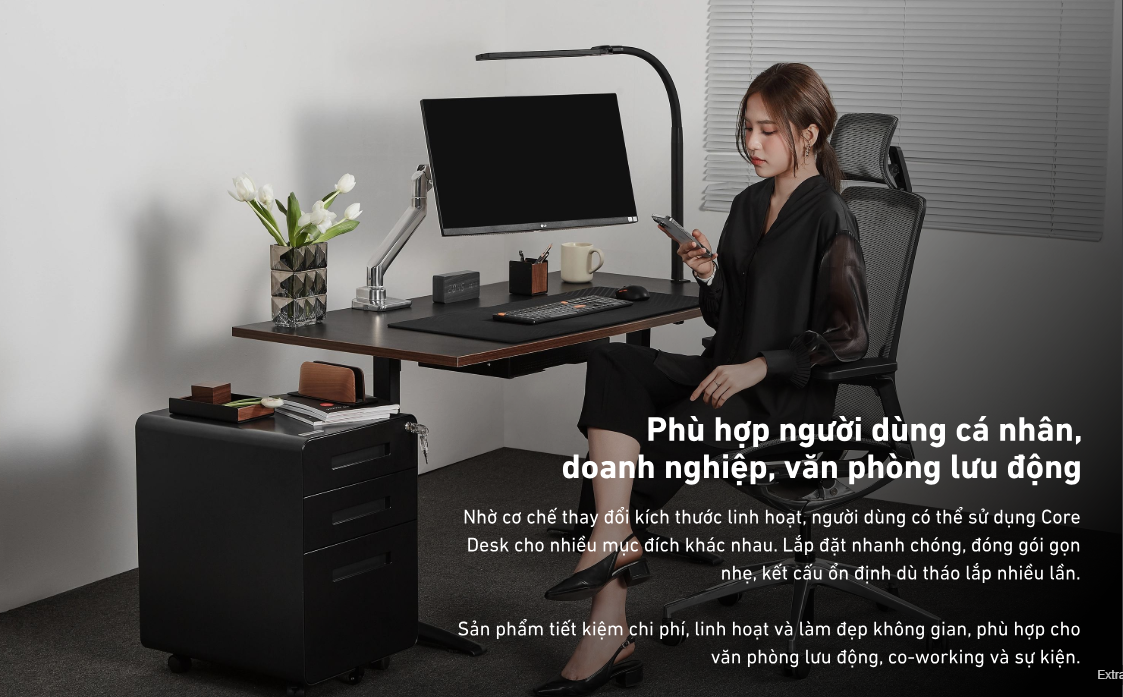 Bàn văn phòng HyperWork Core Desk (Hàng Chính Hãng) | Shopee Việt Nam