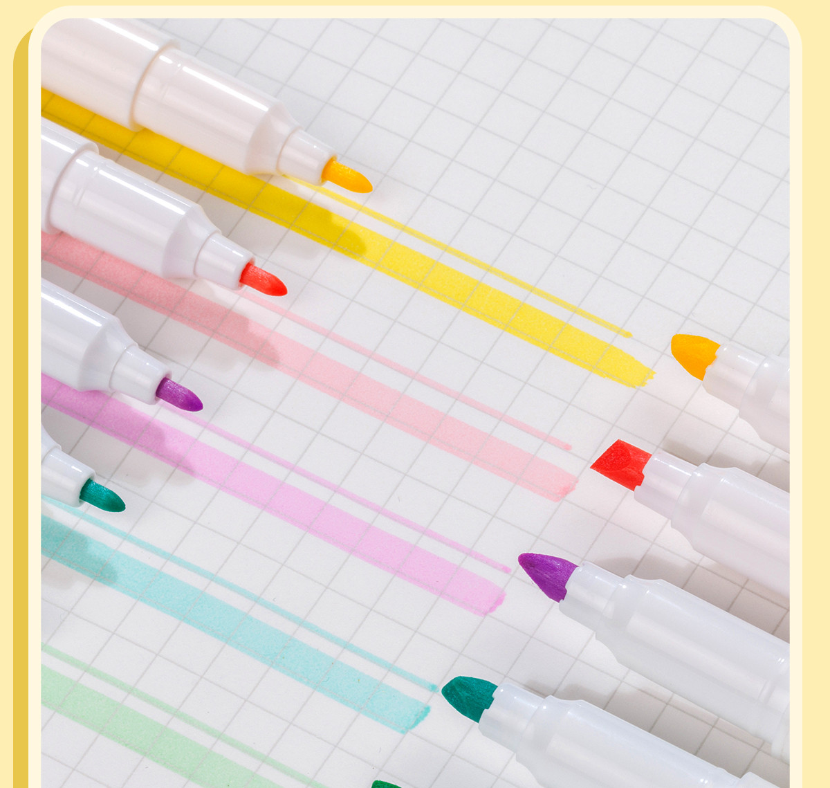 Hộp 5 bút dạ quang 2 đầu màu Pastel Thiên Long Pazto HL-016 - Màu ...