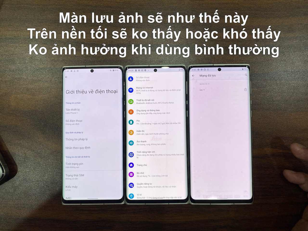 Điện thoại Leitz Phone 1 camera Leica cảm biến 1 inch - Ram 12G 256G ...