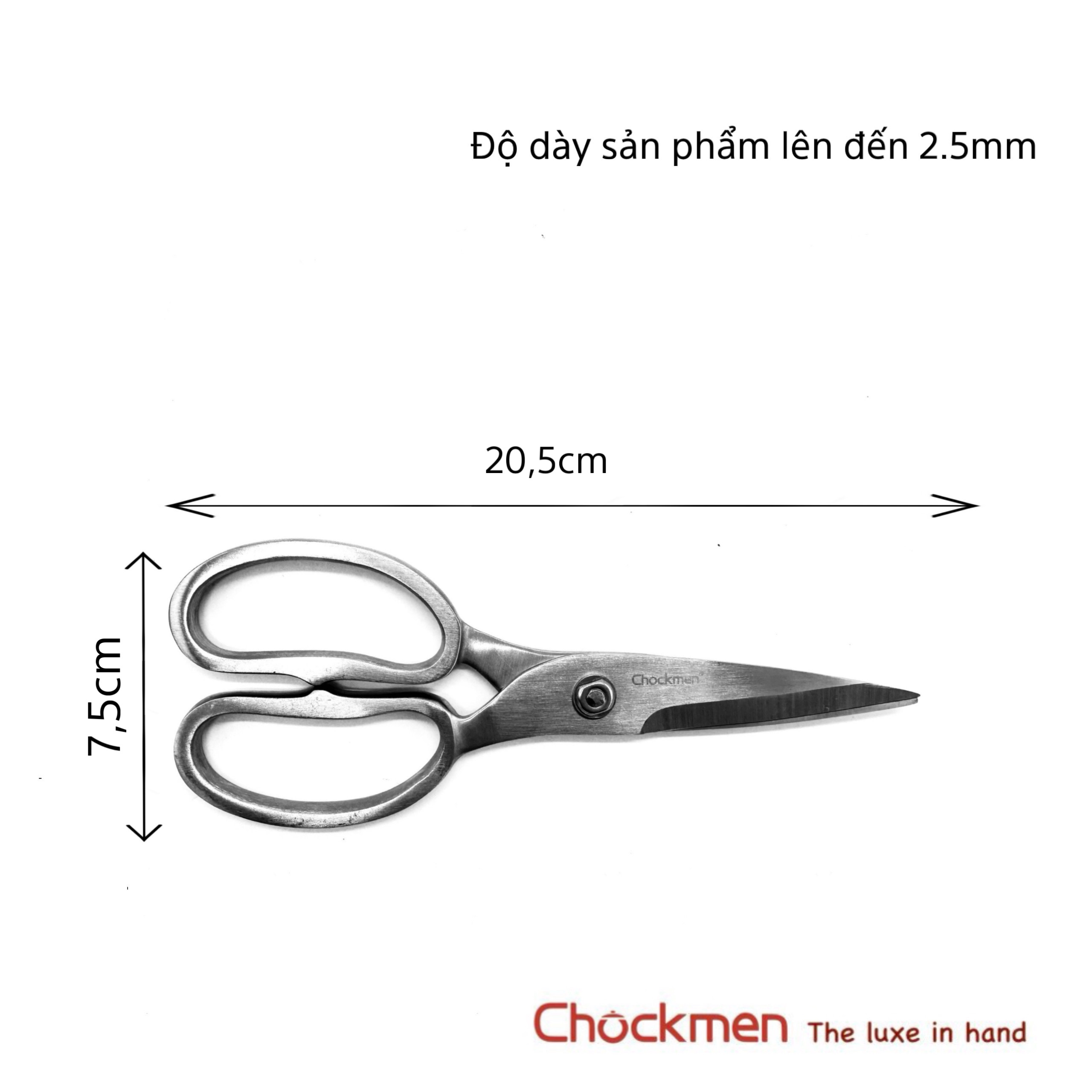Kéo CHOCKMEN *Z Inox 18/10 Siêu Dày Dặn Kéo Đa Năng Kéo Nhà Bếp Kéo Cắt Xương Gà | Shopee Việt Nam