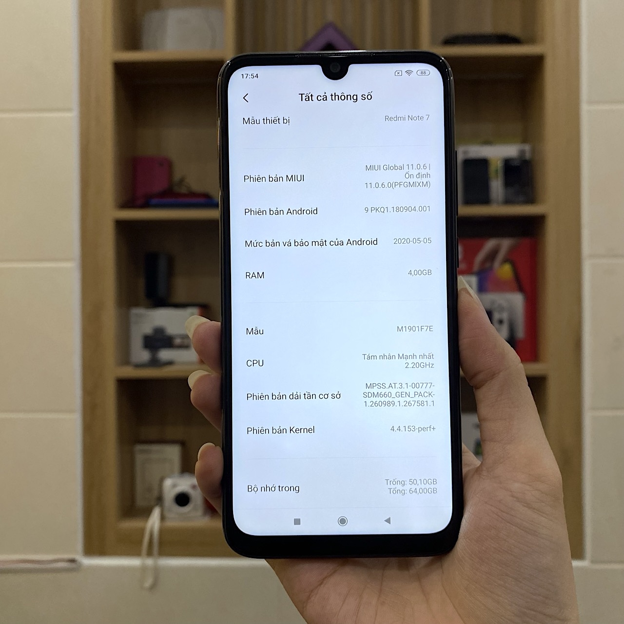 Điện thoại Xiaomi Redmi Note 7 Rom quốc tế - Snapdragon 660 Camera 48Mp | Shopee Việt Nam