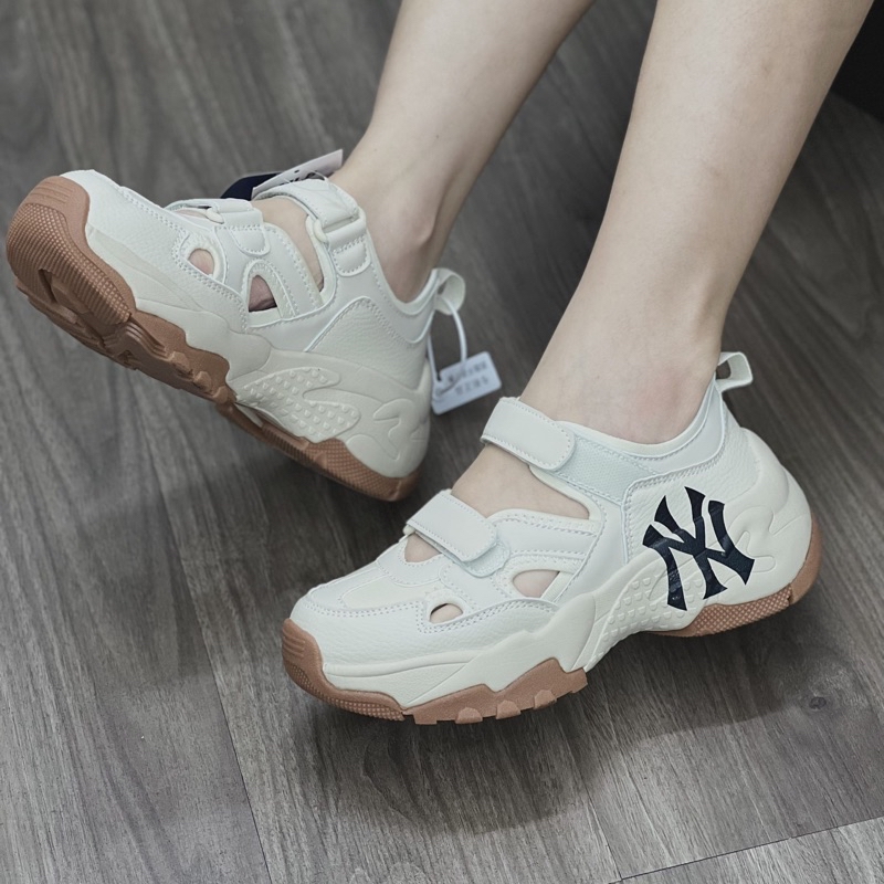 [Chính hãng] Giày Sandal Unisex Đế cao MLB Big Ball Chunky Mask New ...