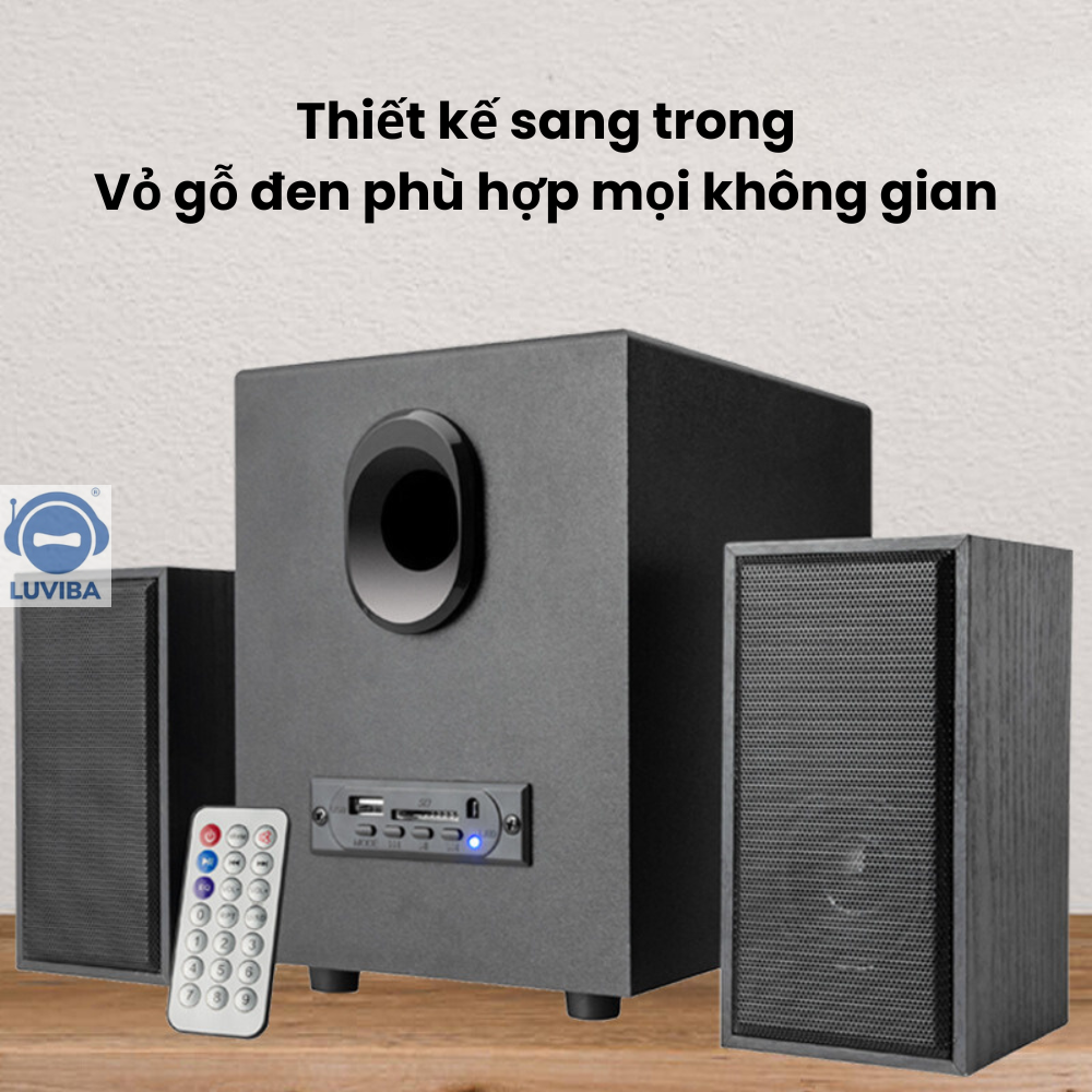 Loa bluetooth máy tính D88 bass mạnh, loa máy vi tính pc laptop điện ...