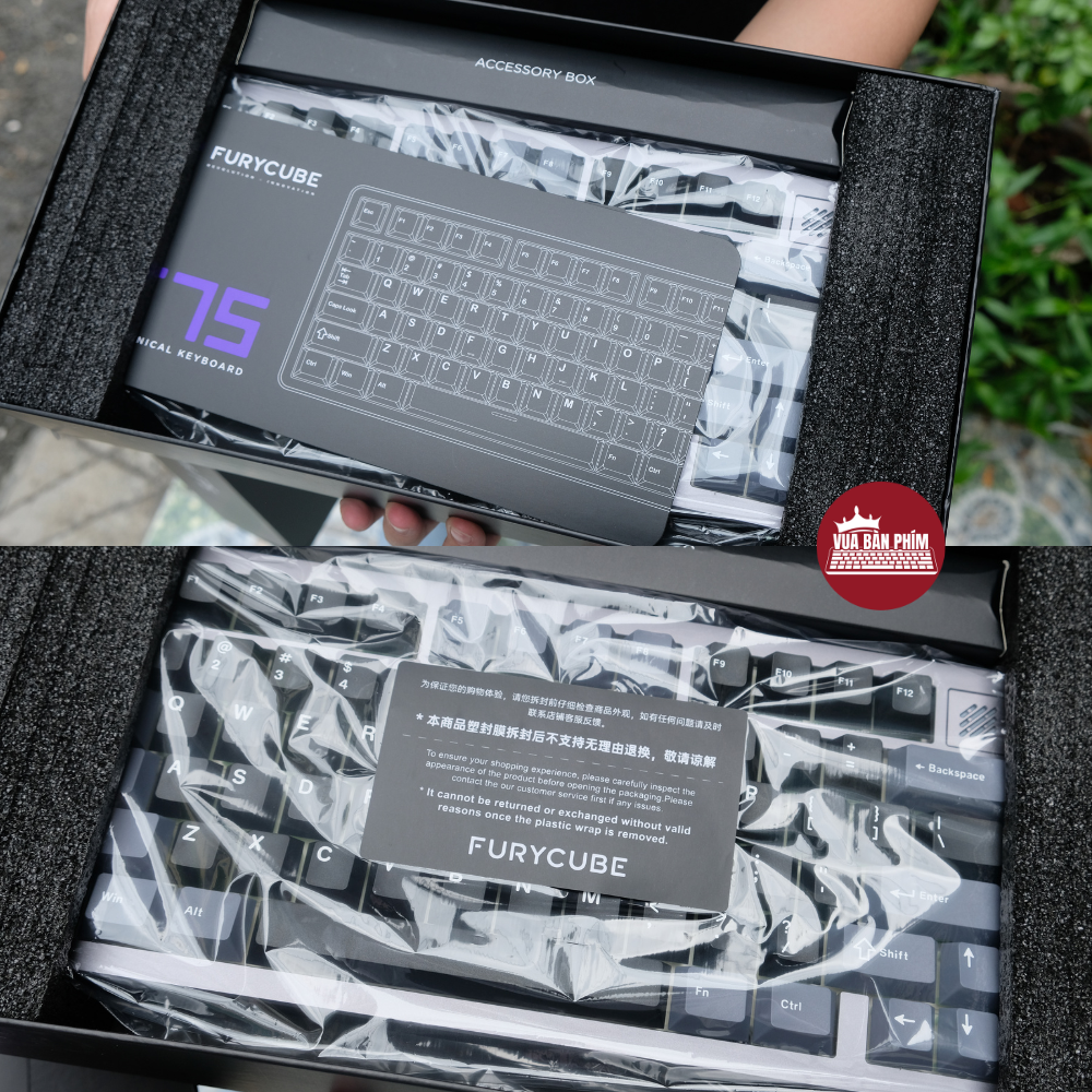 [Hàng Sẵn] Bàn phím cơ không dây Furycube F75s | furycube f75s 3mode ...