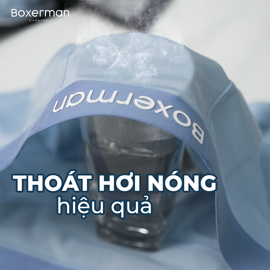 COMBO 3 quần sịp nam boxer PROMESH,chất vải lụa băng thông thoáng chính hãng BOXERMAN | Shopee ...