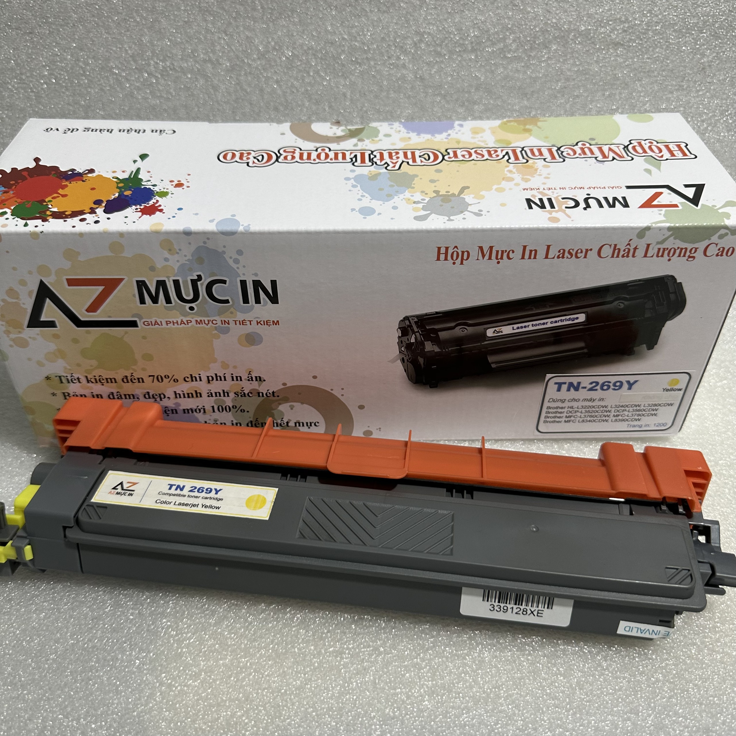 Hộp mực máy in Brother HL L3240CDW/ L3280CDW/ L3560CDW/ MFC L3760CDW/ L8340CDW| Mực AZ TN269 CÓ ...