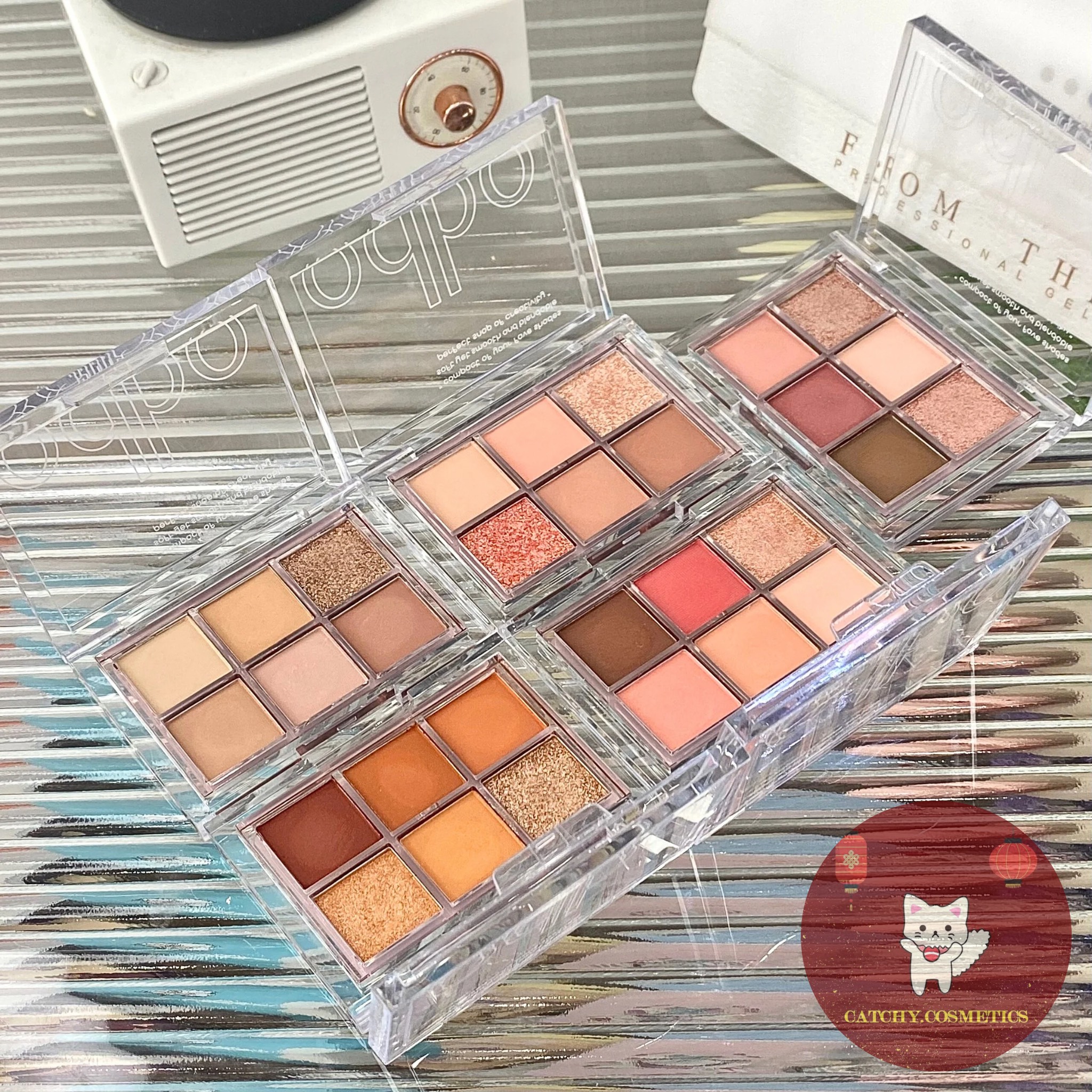 [ODBO] Bảng Mắt ODBO 6 Ô Nhũ Lì, Trong Suốt Signature Eyeshadow Palette (OD276) 4.8g | Shopee ...