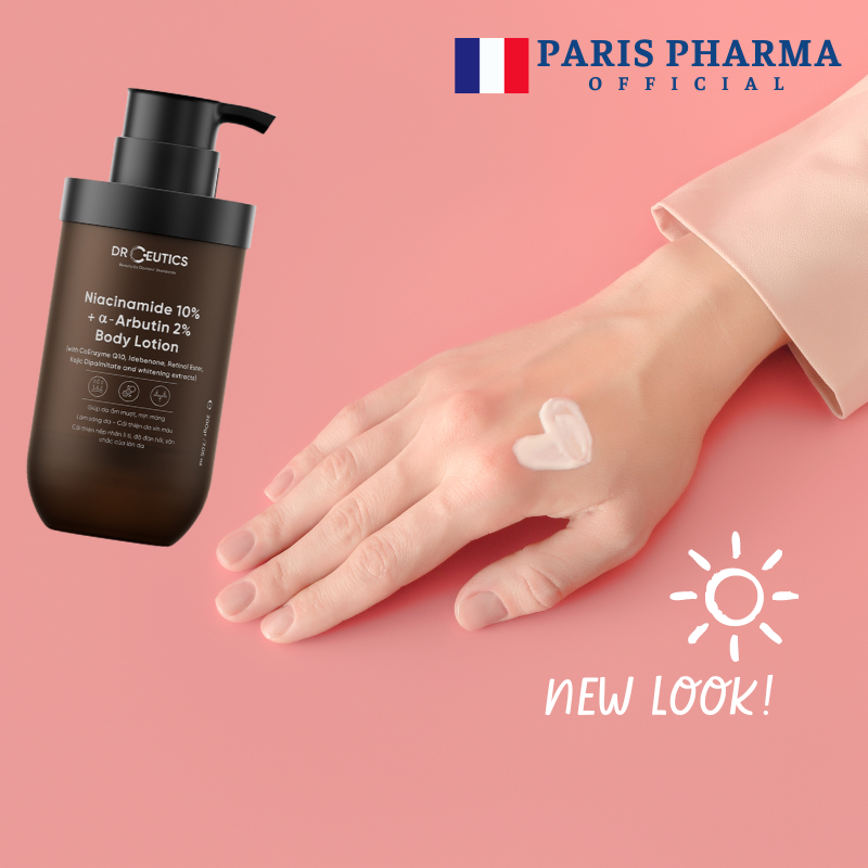(Mẫu Mới) DRCEUTICS Sữa Dưỡng Thể Trắng Da DrCeutics Body Lotion ...