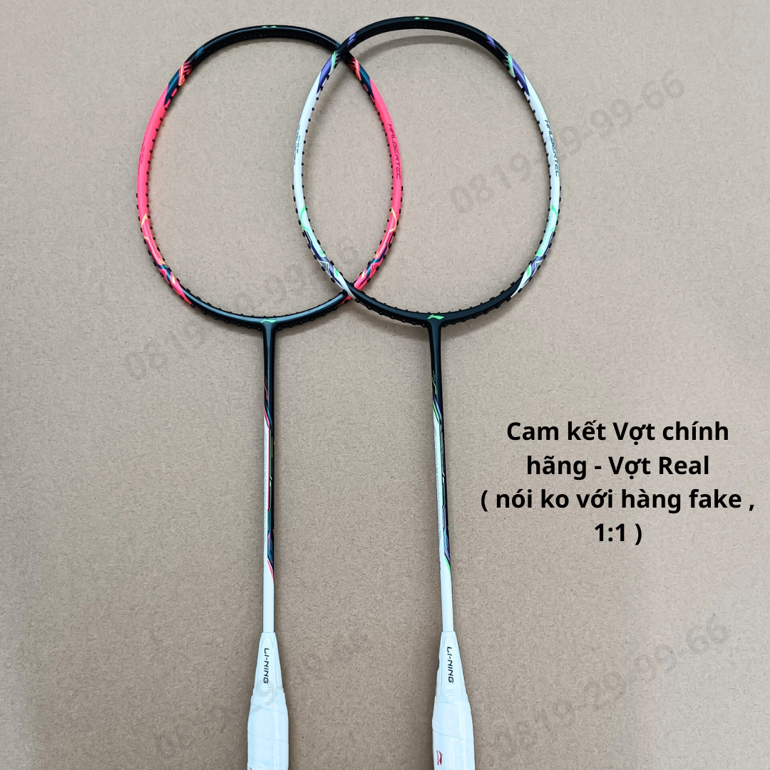 Vợt cầu lông Lining Halbertec Motor chính hãng khung full carbon căng ...