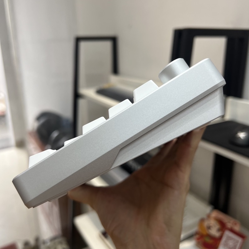 Bàn phím cơ Furycube F75 Ultra - Khung nhôm CNC núm xoay cao cấp 3 chế ...