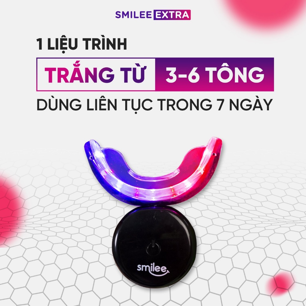 Bộ Kit Trắng răng Smilee Extra - Phiên bản nâng cấp làm trắng nhanh gấp 5 lần | Shopee Việt Nam