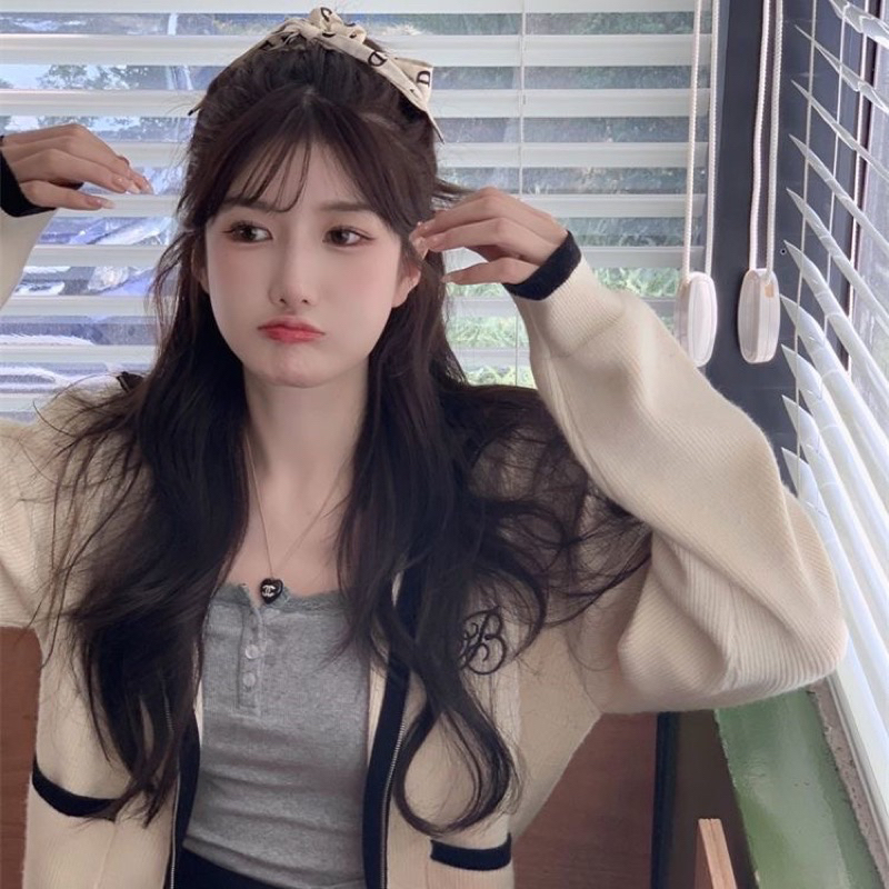 Áo 2 Dây Nữ Len Ren Phối Khuy Nhỏ Siêu Nữ Tính ( Có bigsize) HD33( Có Sẵn-Giao ngay) M142 ...