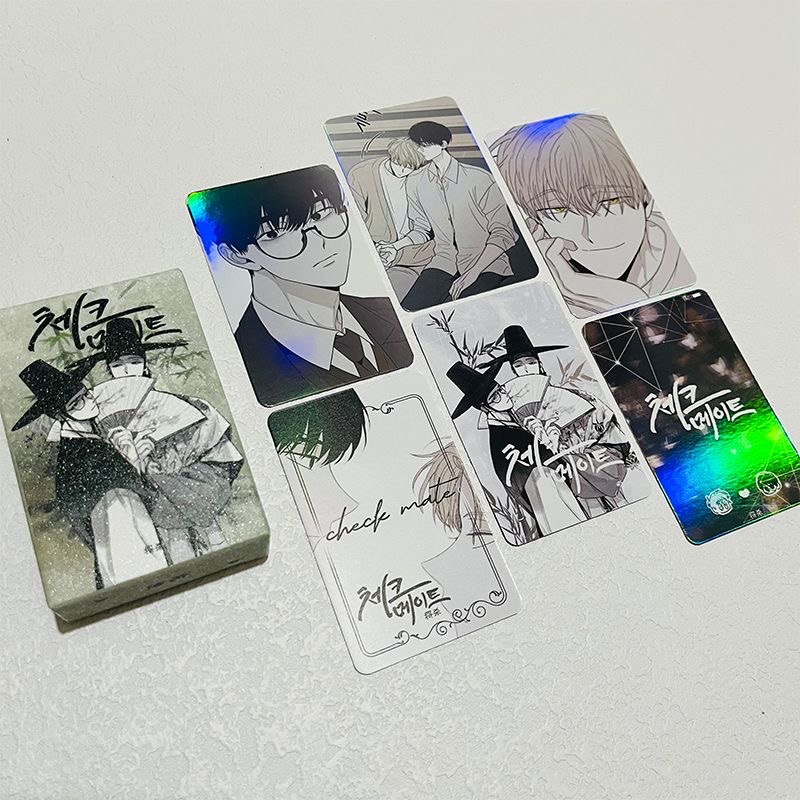 Card BoyLove Manhwa Jinx Pearl Boy Checkmate Lomo Hologram Hộp 50-55 ...