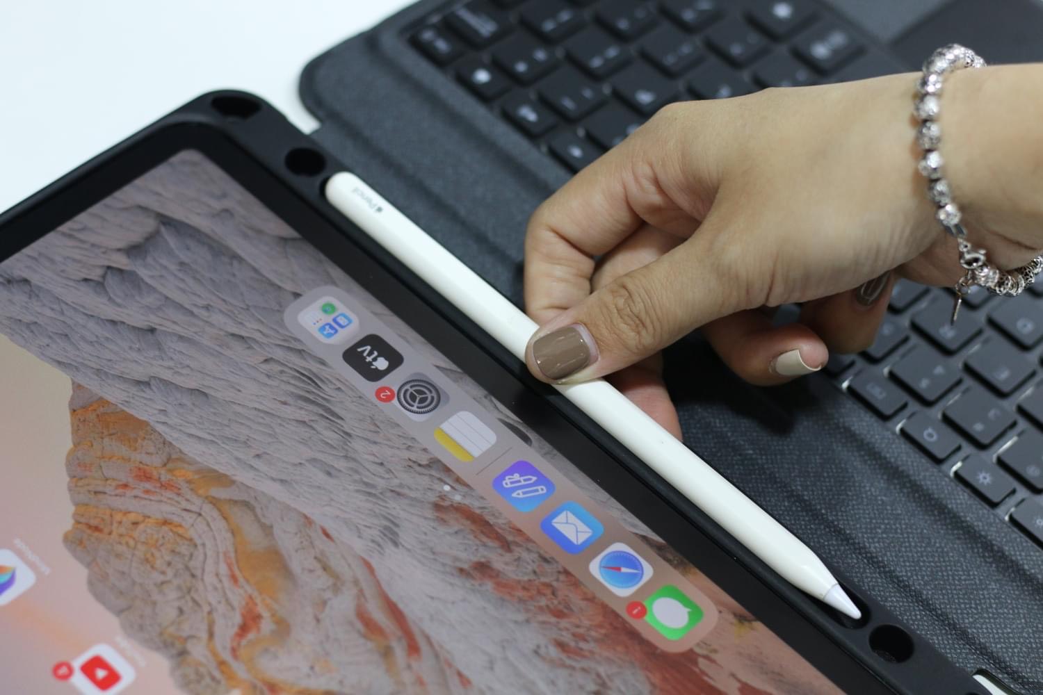 Bao da bàn phím Wiwu Mag touch kèm TrackPad cho iPad Air M3 11 inch ...