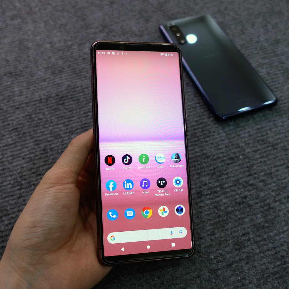 Điện thoại Sony Xperia 5 II (X5 Mark 2) bản 2 Sim RAM 8G+128G Màn OLED ...