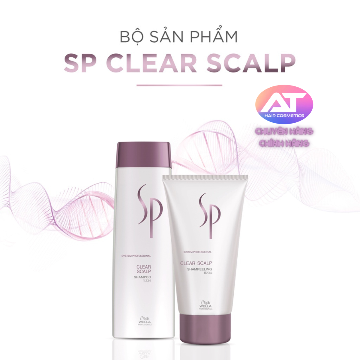 Dầu Gội Wella Sp Clear Scalp Làm Sạch, Loại Bỏ Gàu Cho Da Đầu Êm Nhẹ ...