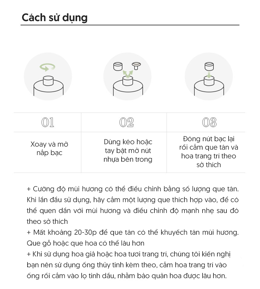 ( Best Seller/ link cũ 3000 lượt bán) Tinh dầu tán hương thơm phòng phiên bản reed Cocodor Reed ...