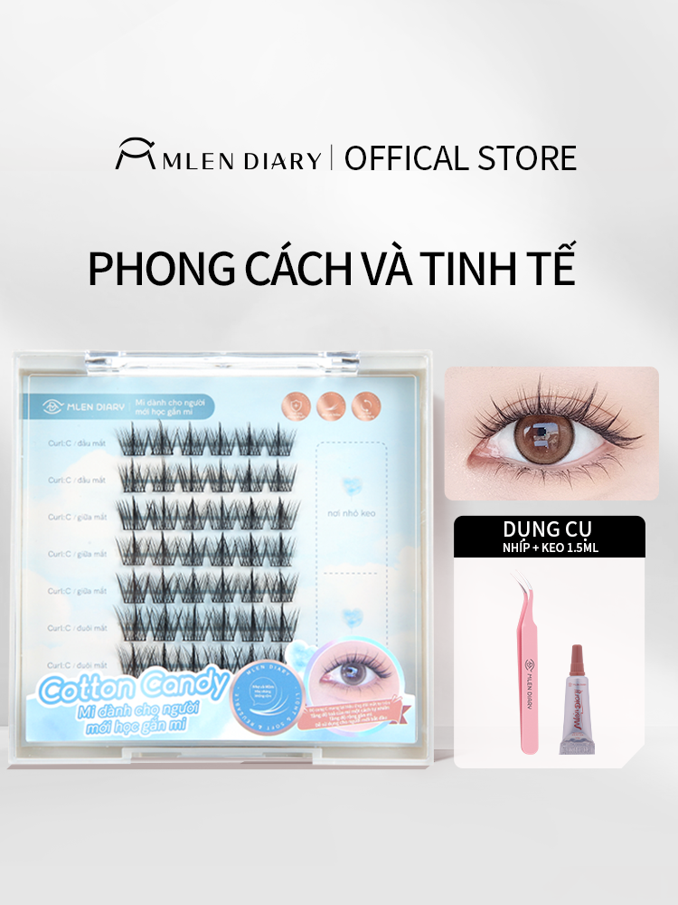 Mi Giả FLASH EYELASH DIY MLEN DIARY CHÍNH HÃNG Dễ Sử Dụng, Tạo Hiệu Ứng ...