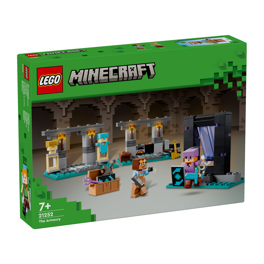 Đồ Chơi Lắp Ráp Kho Chế Tạo Trang Bị LEGO MINECRAFT 21252 (203 chi tiết ...