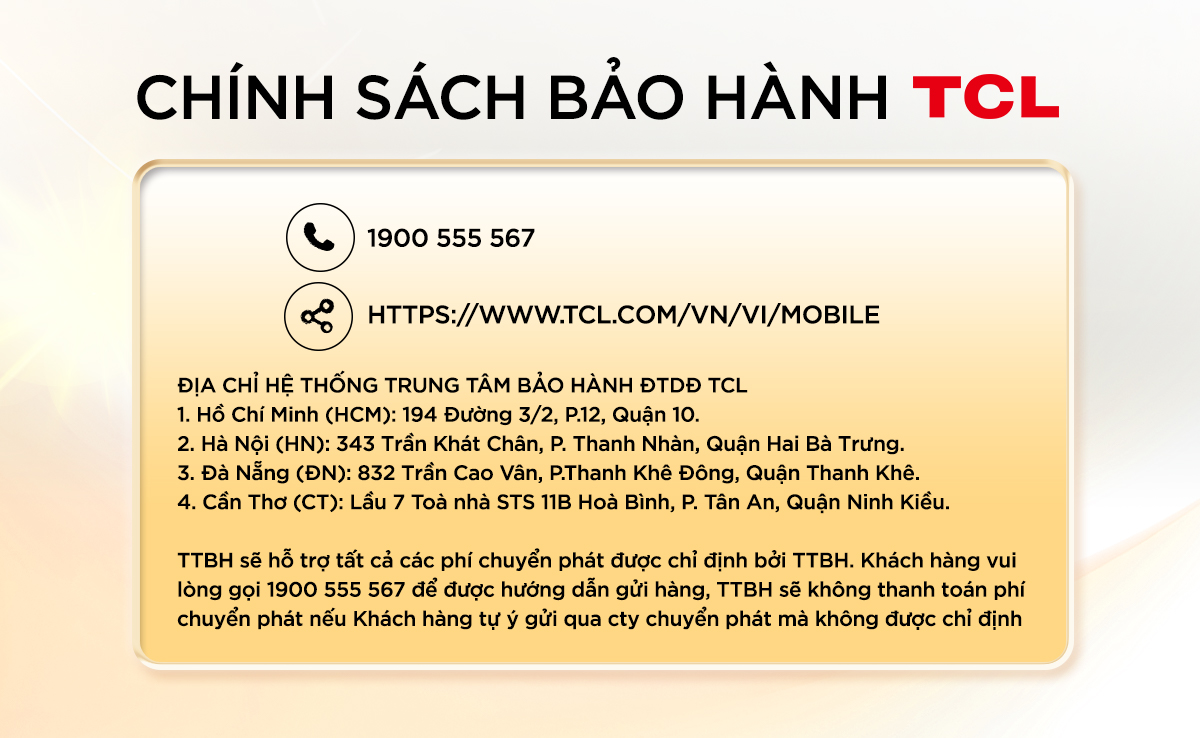 Điện thoại di động TCL 40SE T610K (6+256GB) - Bảo hành chính hãng ...