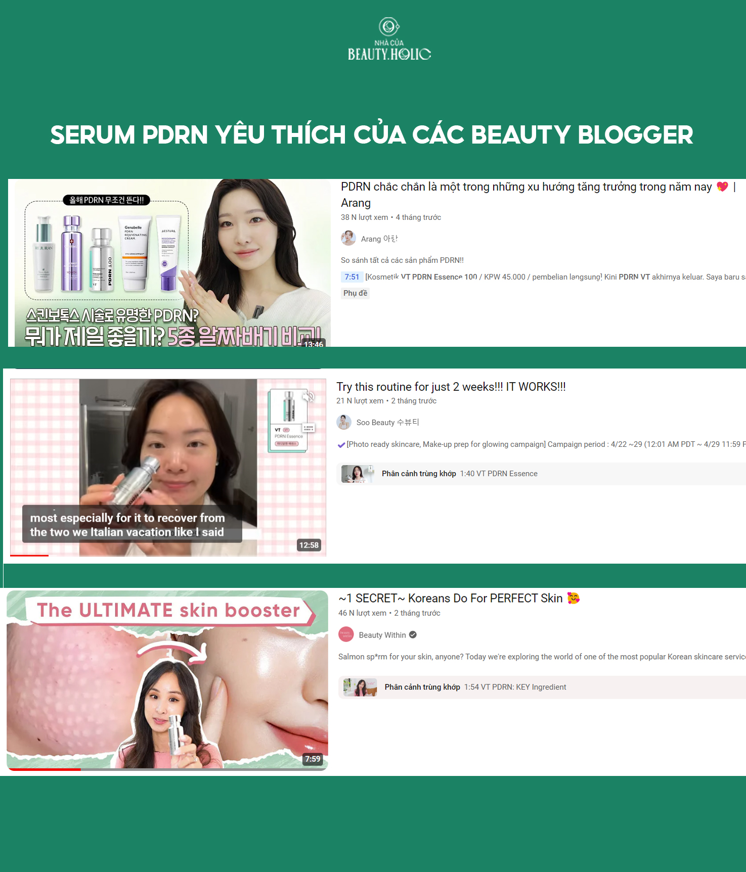 [Không vi gai] Tinh chất căng bóng, phục hồi da PDRN VT COSMETICS PDRN ESSENCE 100 | Shopee Việt Nam