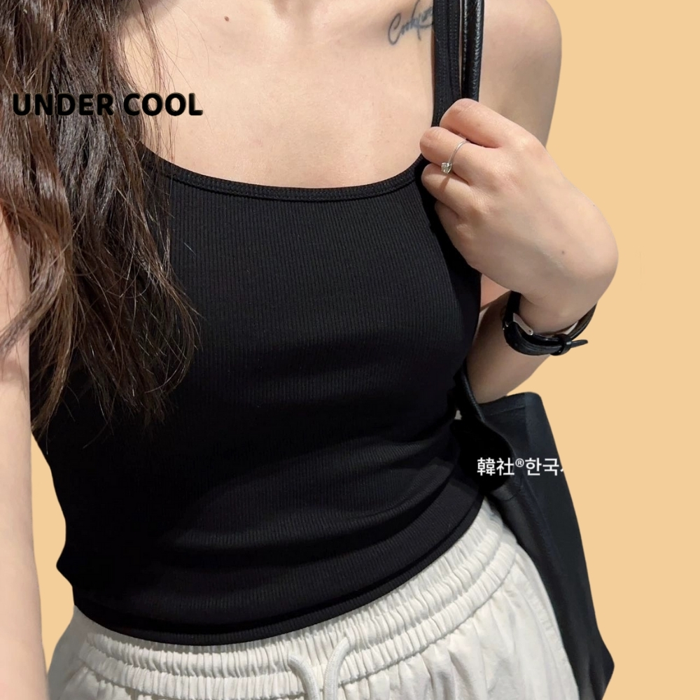 Áo Hai Dây Cotton UNDERCOOL Có Mút Ngực Tôn Dáng - Bra Ba lỗ nữ kèm mút ...