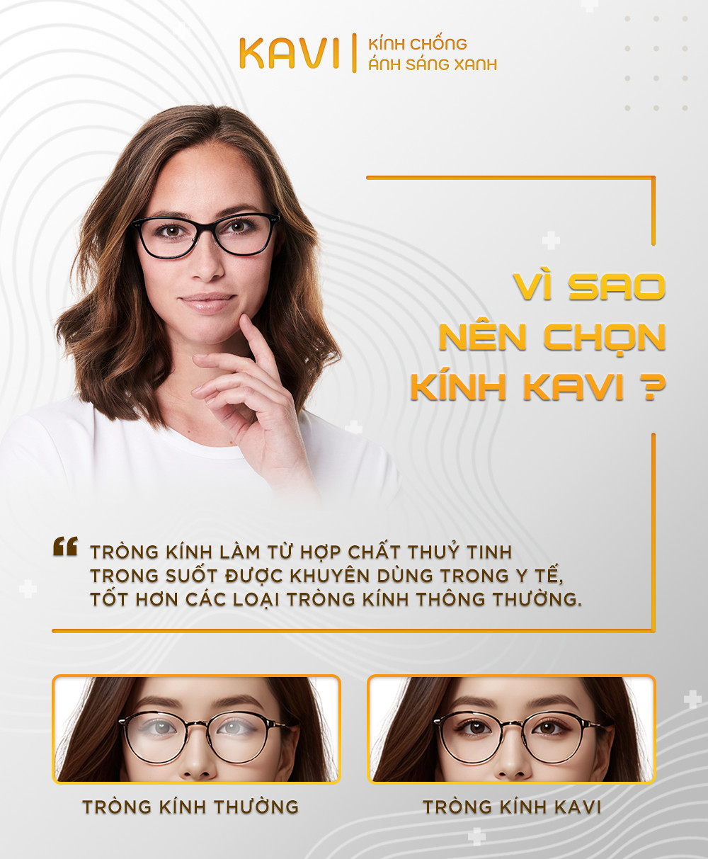 Kính Chống Ánh Sáng Xanh Và Tia UV Chống Nhức Mỏi Mắt Khi Dùng Máy Tính, Điện Thoại Kavi KV048 ...