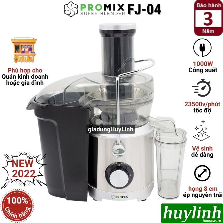 Máy ép trái cây nhanh Promix FJ-01 [Promix FJ01] - 1000W - Bảo hành 3 ...