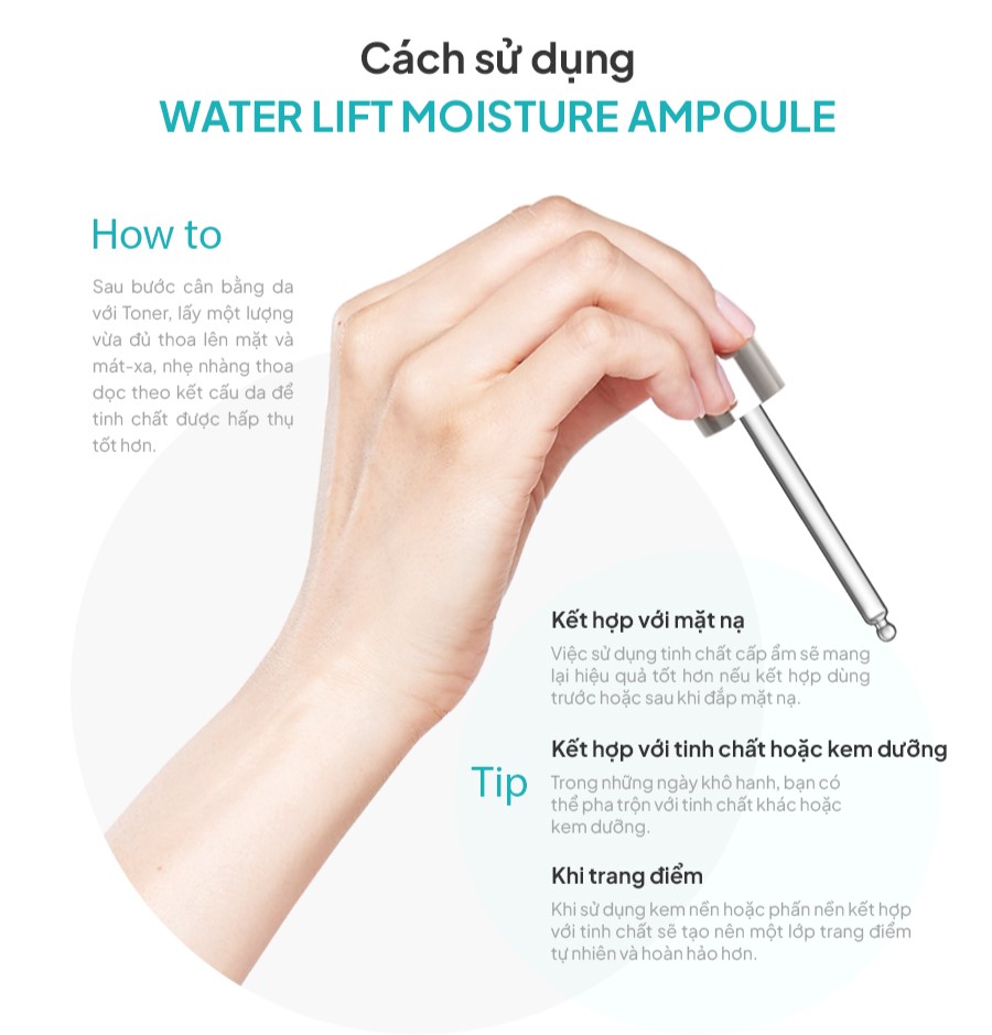 Tinh Chất Dưỡng Ẩm Cấp Nước Maxclinic Water Lift Moisture Ampoule 100ml | Shopee Việt Nam