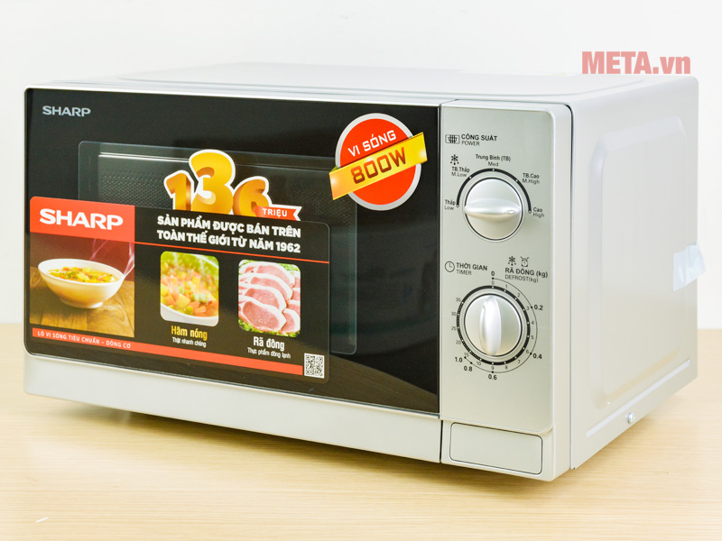 Lò Vi Sóng Sharp 20Lit, Model R-205VN / R-202VN / R-209VN, Hàng Mới Fullbox Bảo Hành Chính Hãng ...