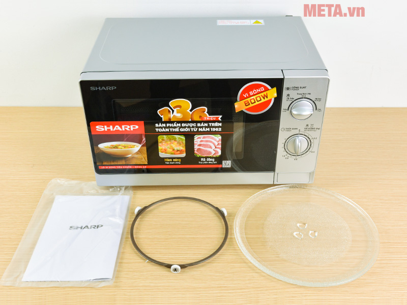 Lò Vi Sóng Sharp 20Lit, Model R-205VN / R-202VN / R-209VN, Hàng Mới Fullbox Bảo Hành Chính Hãng ...