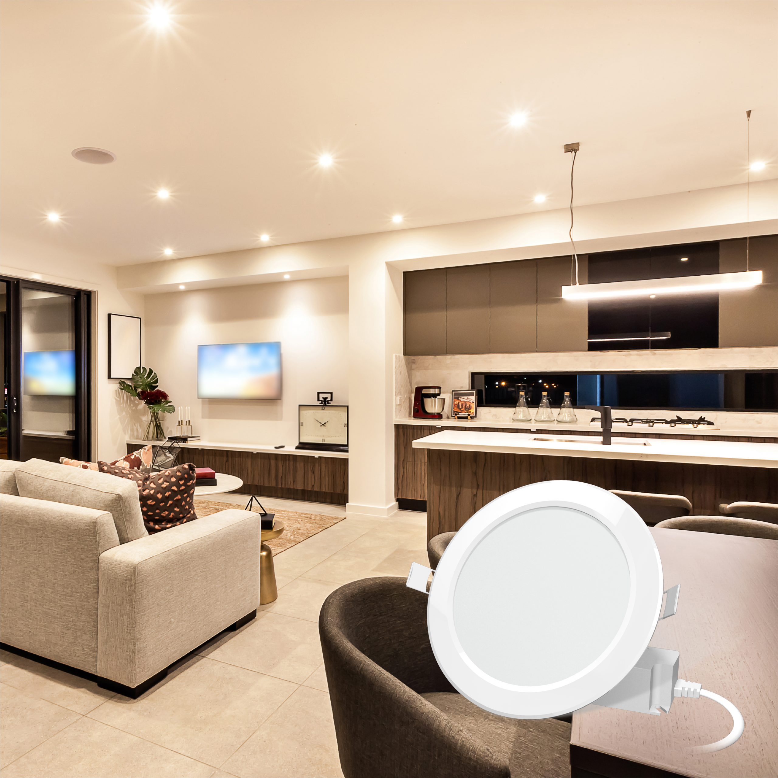 Đèn led âm trần downlight siêu mỏng Rạng Đông 7W, 9W,12W PT04 - Lỗ âm trần 90,110,135mm | Shopee ...