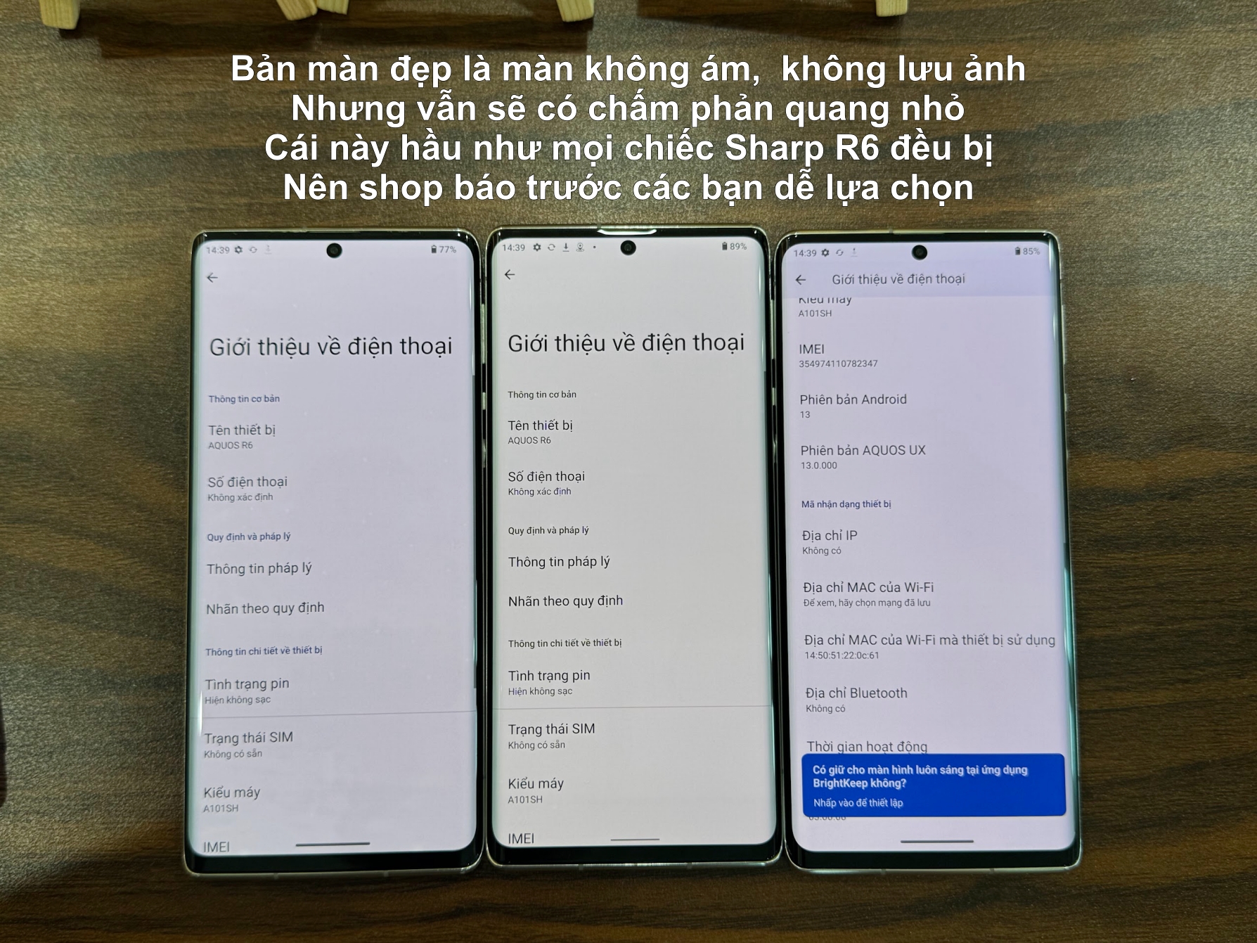 Điện thoại Sharp Aquos R6 camera Leica cảm biến 1 inch - Màn 240Hz ram ...