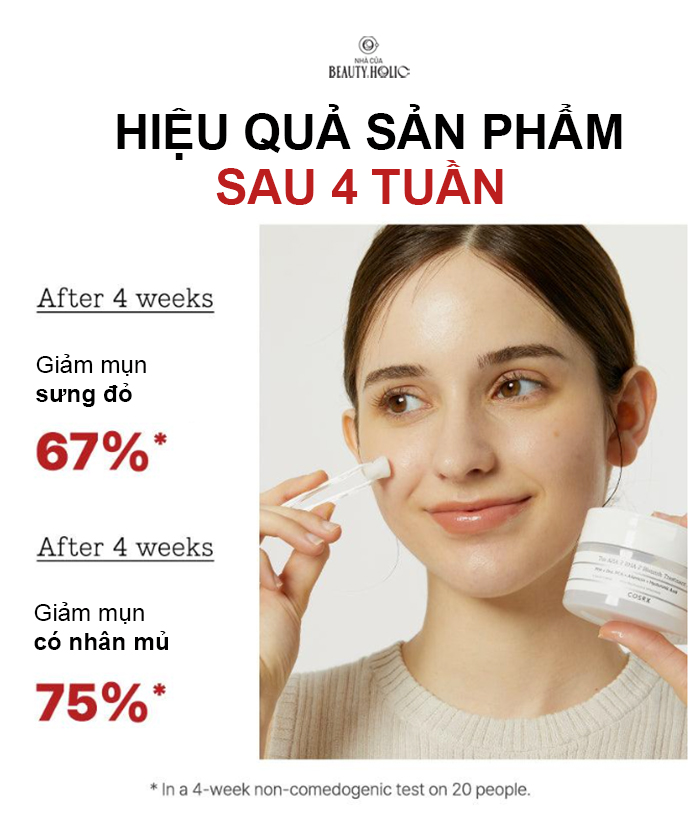 [SALE LỖ DỌN KHO DATE T4/26] Bông cotton thấm tinh chất acid COSRX THE ...