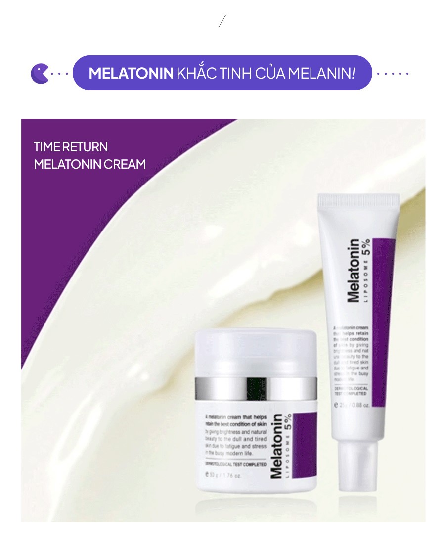 Kem Dưỡng Maxclinic Time Return Melatonin Cream 25g | Shopee Việt Nam