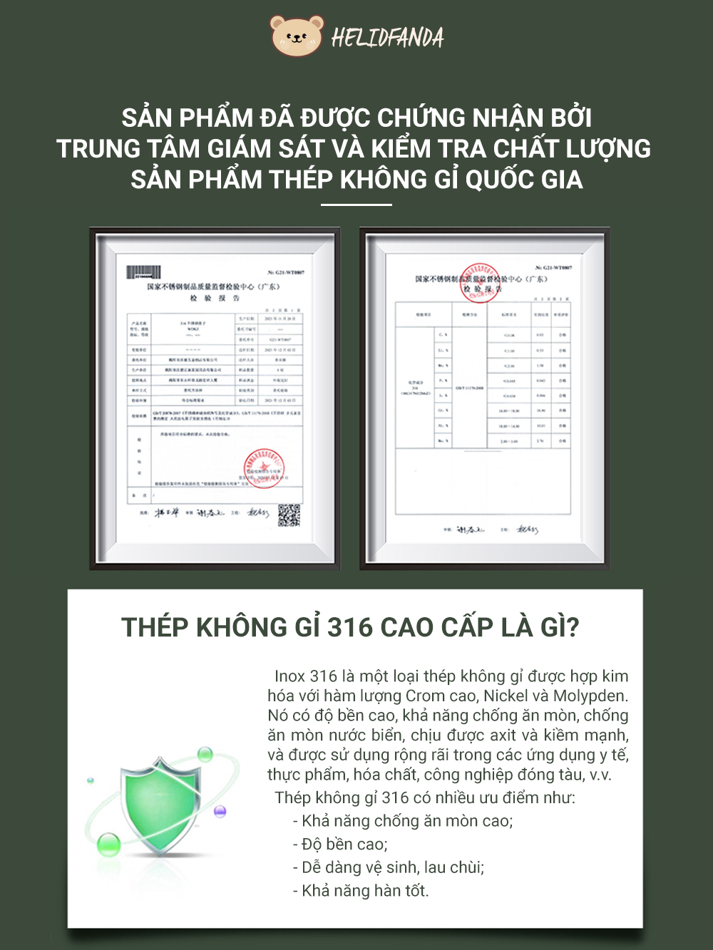 Đũa INOX316 Cao Cấp HELID FANDA Đẳng Cấp và Tinh Tế Cho Mỗi Bữa Ăn Bền ...