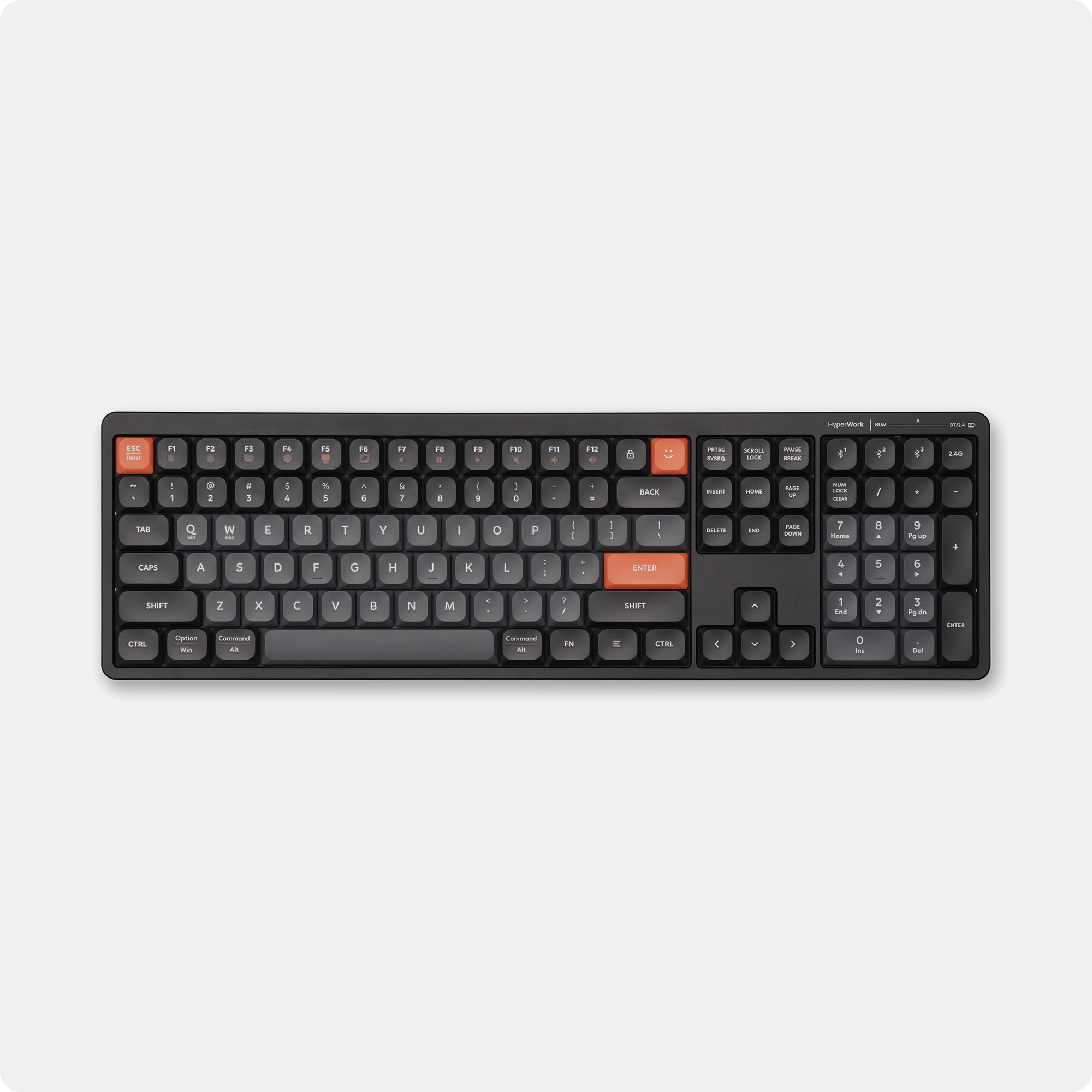 Bàn phím không dây HyperWork SilentKey TS01 - Hàng Chính Hãng | Shopee ...