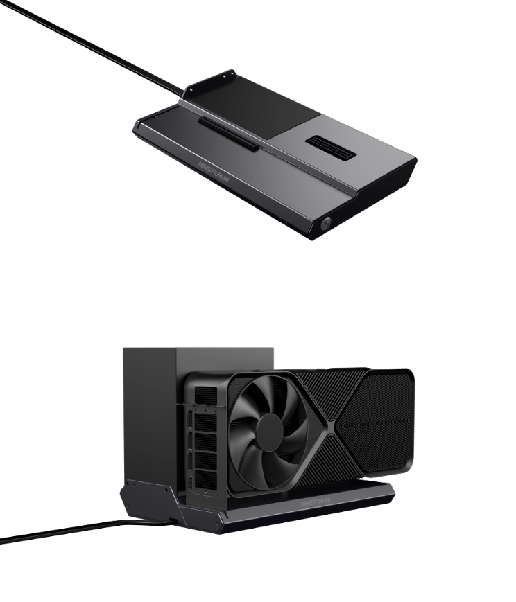 eGPU DEG1 Oculink Minisforum FullBox, Chưa Gồm Card Vga Và Nguồn PSU ...