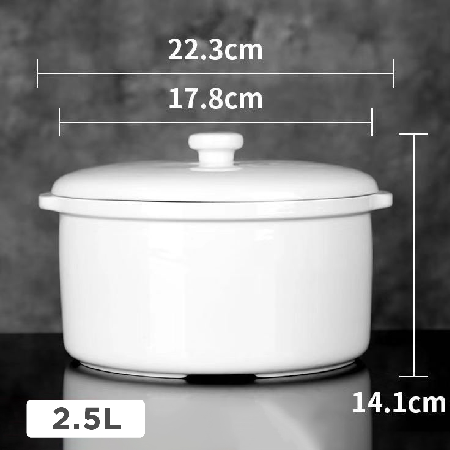 Thố sứ 0.5L 0.8L 1L 1.6L 2.5L - Phụ kiện thay thế nồi nấu chậm Bear - Thố chưng yến kèm cả nắp ...