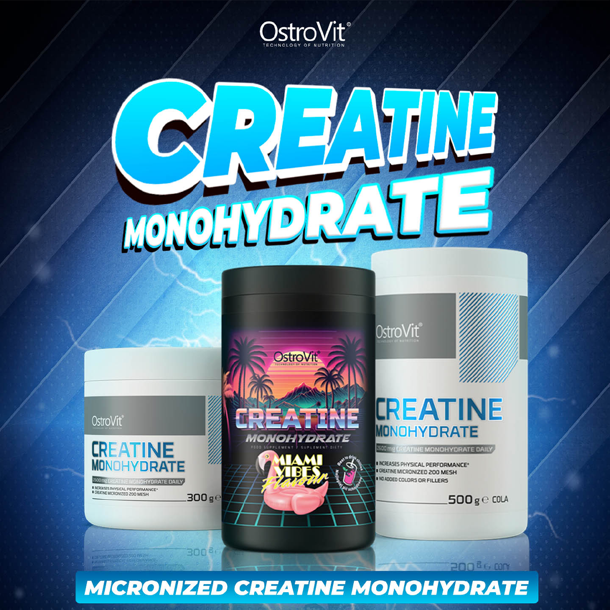 OstroVit Creatine Monohydrate 500g | Tăng Sức Mạnh – Tăng Cơ – Hỗ Trợ ...