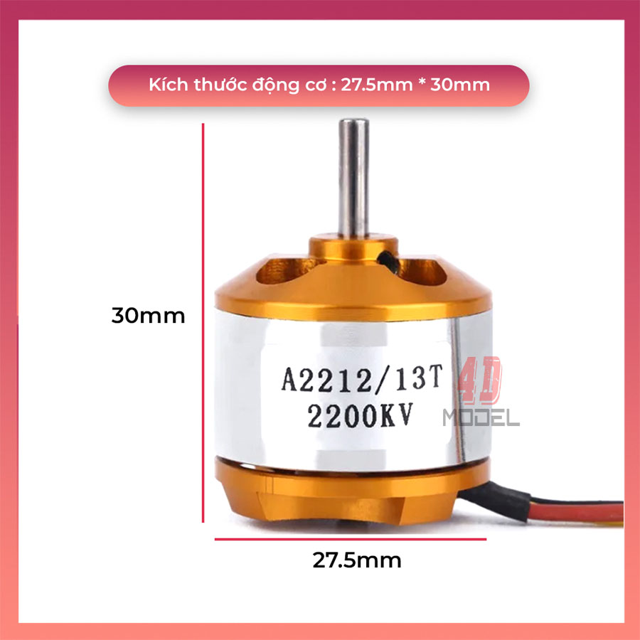 Động Cơ Không Chổi Than Motor Brushless XXD A2212 - 1400kv/2200kv ...