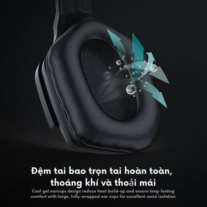 Tai Nghe Chụp Tai Không Dây Onikuma B60 Cuộc Gọi Thoại HD Hỗ Trợ Kết Nối Có Dây Âm Thanh Vòm Nổi ...