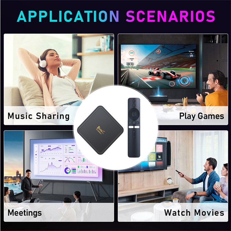 Android TV Box TV98pro 16+256GB,Android 14.0 8K WIFI băng tần kép, kết ...
