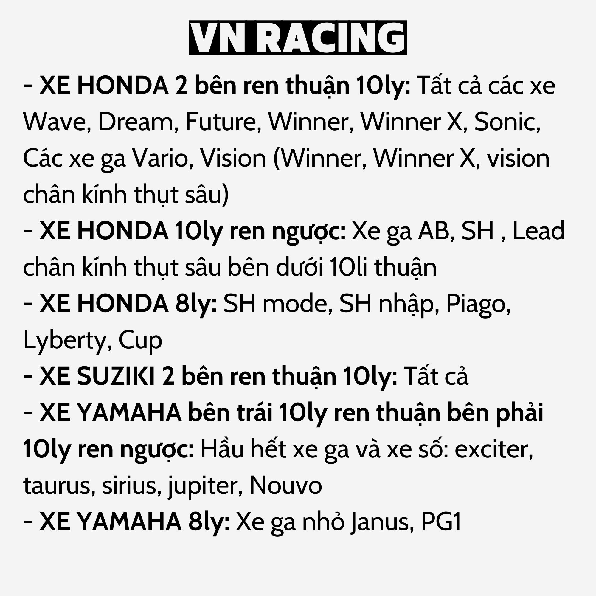 Gương chiếu hậu xe máy Rizoma Tròn thời trang, kính chiếu hậu cho AB ...