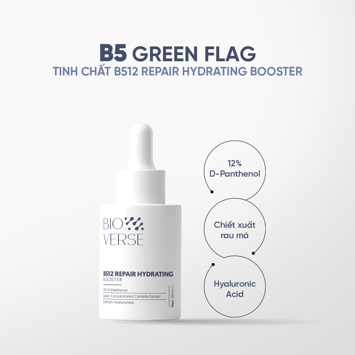 Bioverse Bộ Đôi Tinh Chất B512 Repair Hydrating Booster 30ml Và Tinh ...