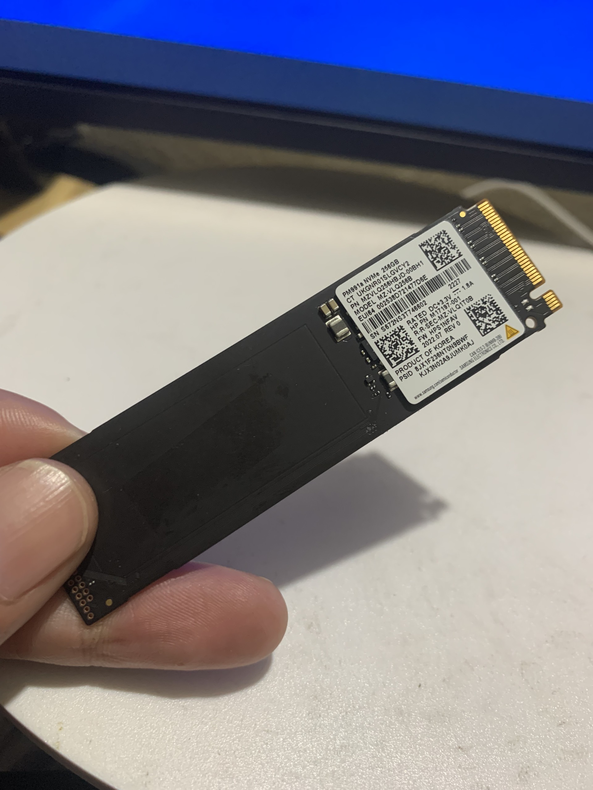 Ổ Cứng SSD Samsung PM9B1/PM9C1/PM991a 512GB/256GB M2 NVMe 2280 Gen4 x4 ...