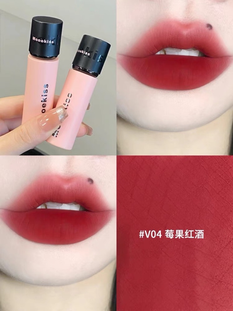 Son kem lì Mooekiss Velvet li mud 💄 | Shopee Việt Nam