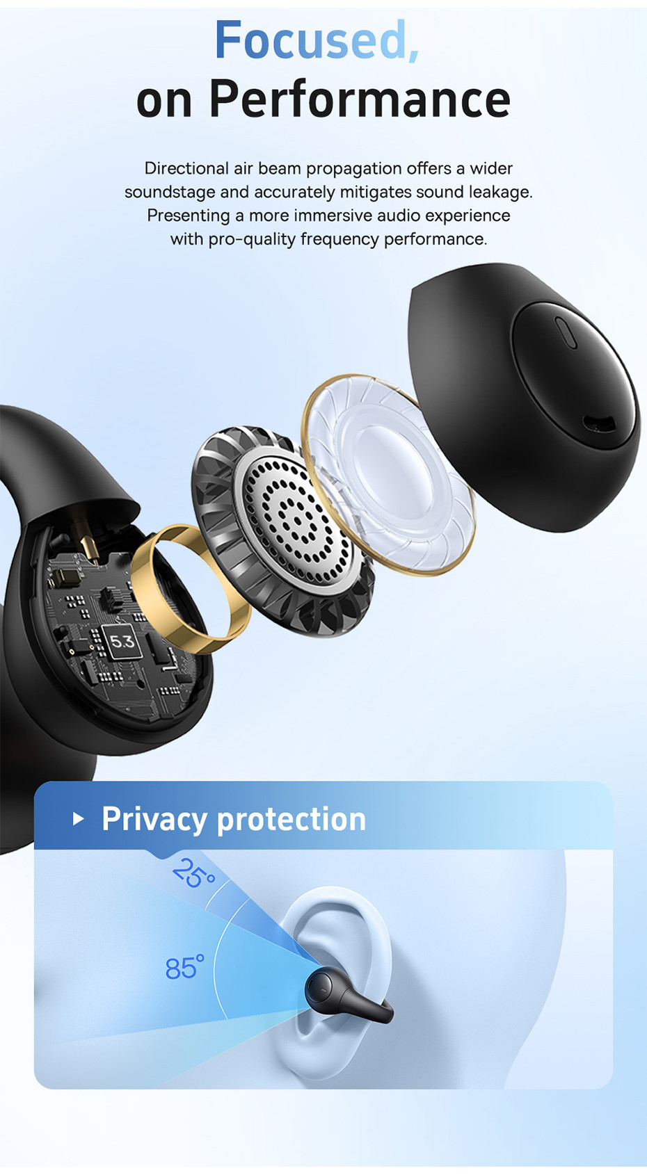 Tai Nghe Không Dây Baseus E16 / AS01 TWS Bluetooth 5.3 Có Hai Micro ENC ...