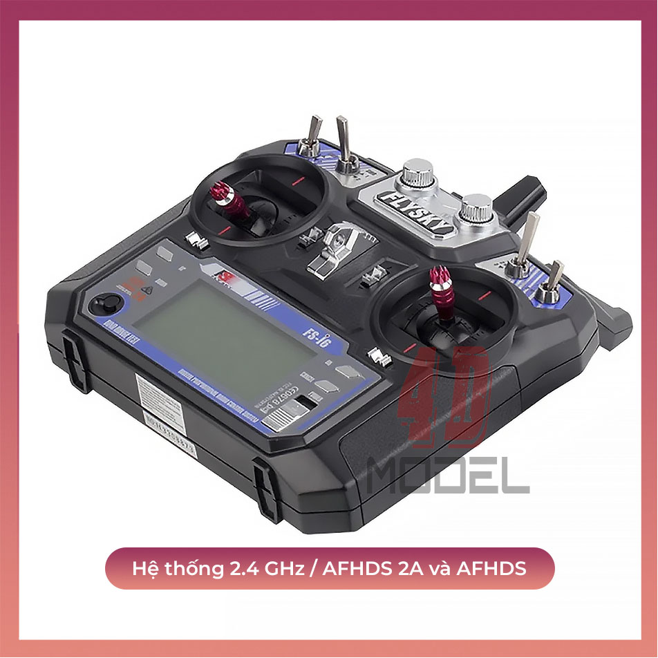 Bộ Điều Khiển 6 Kênh Flysky i6 (TX) + Mạch Thu ia6B (RX) Dùng Chế Tạo ...